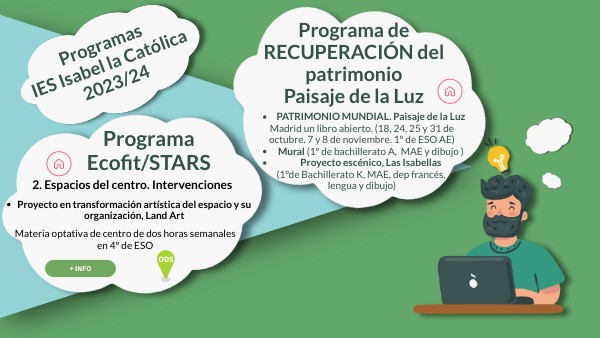 Programas Isabella 23/24 | Genially