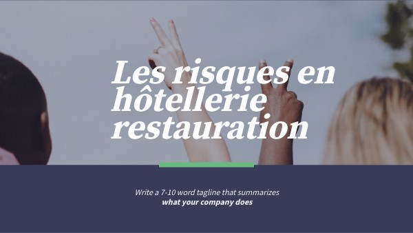 les risques en Hôtellerie restauration | Genially