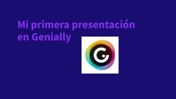 Mi primera presentación en Genially