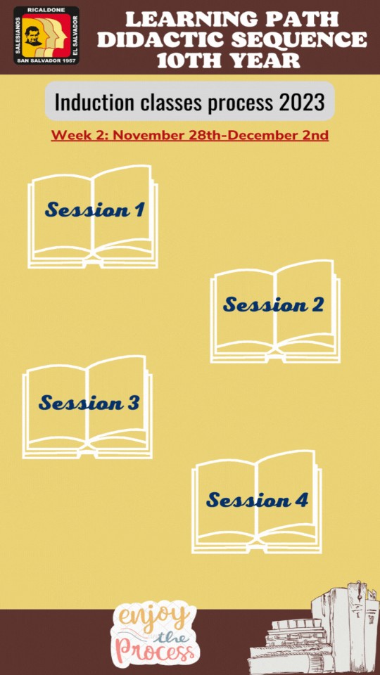 Week 2-10th year-Induction classes 2023