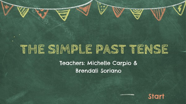 SIMPLE PAST TENSE | Genially