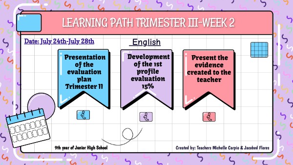 LP-Trimester III-Week 2-9th