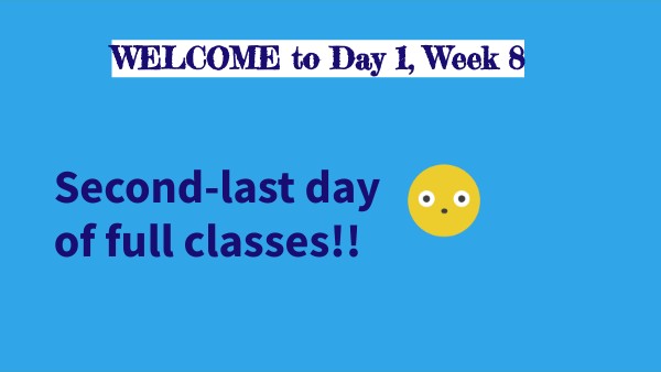 Week 8 Day 1 | Genially