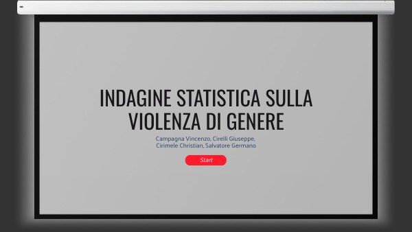 Genially senza Indagine statistica sulla violenza di genere.titolo