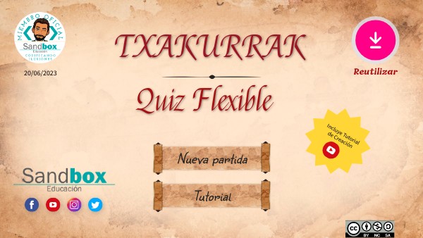 Quiz Flexible | Genially