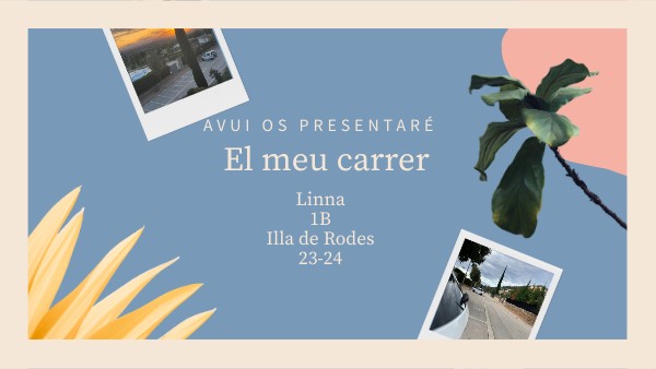 El meu carrer 1B | Genially