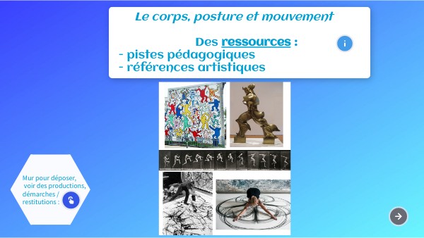 projet corps : posture et mouvement | Genially