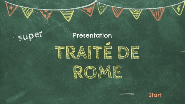 traité de rome | Genially