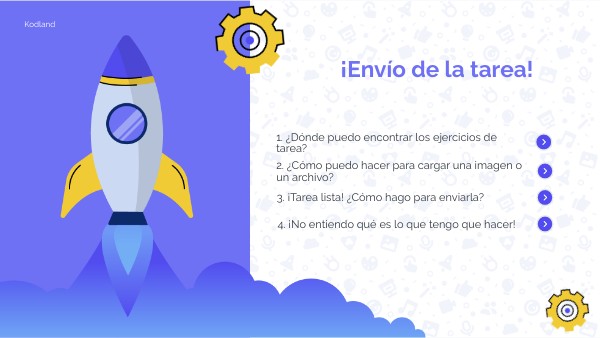 ESP: Envio de la tarea (Todos los cursos) | Genially