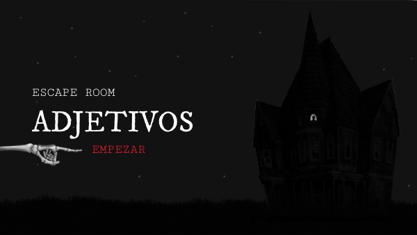 ESCAPE ROOM ADJETIVOS | Genially