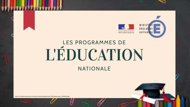 Programmes de l'Éducation Nationale