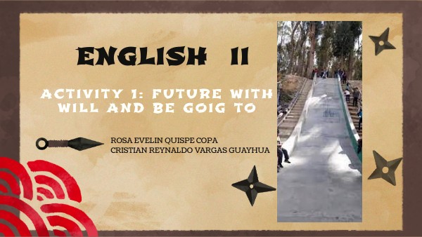 FUTURE WITH WILL AND BE GOING TO | Genially