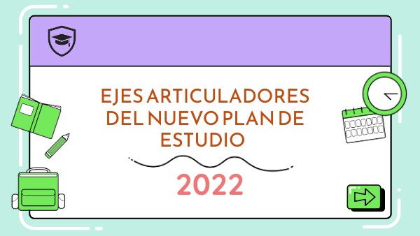 EJES ARTICULADORES DEL NUEVO PLAN DE ESTUDIO | Genially