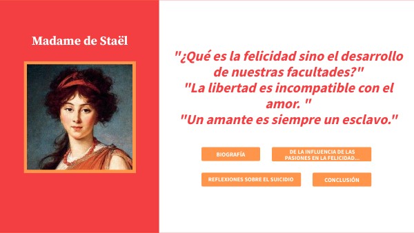 Madame de Staël | Genially
