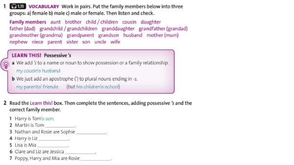 Solutions Unit 1A | Genially