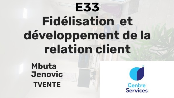 Présentation E33