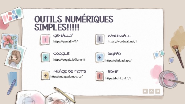 HORIZONTAL ART LIST | Genially