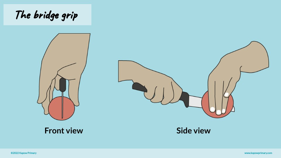 The bridge grip - Food grips and holds