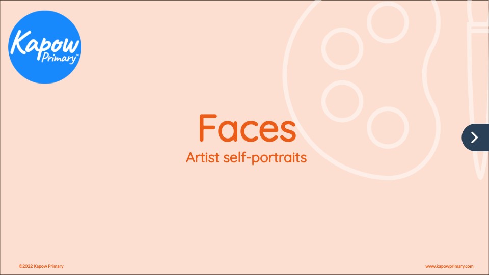 EYFS Faces - Self portraits