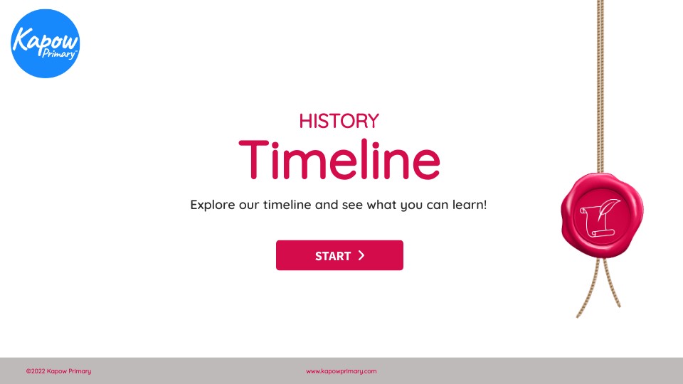 Live Partial - History_Timeline Kapow Primary 2022