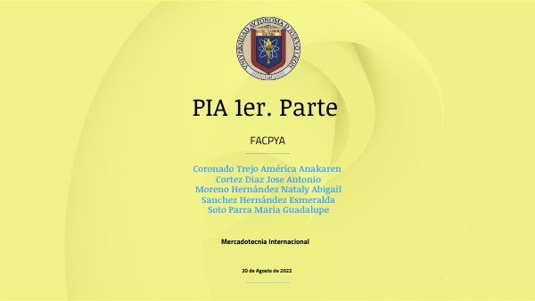 IM_Eq. #8. PIA 1er parte. | Genially