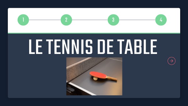 Tennis de table | Genially