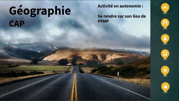 CAP - mobilité PFMP | Genially