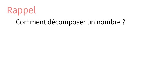 Numération révision | Genially