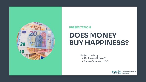 Money = Happiness | Genially