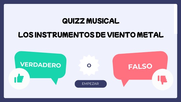 Quiz verdadero o falso | Genially