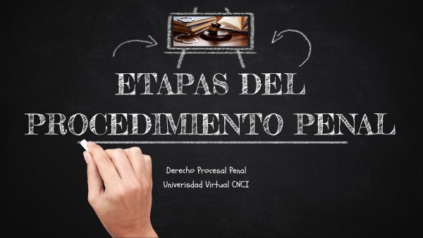 ETAPAS DEL PROCEDIMIENTO PENAL | Genially