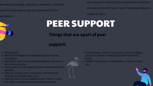 Peer support