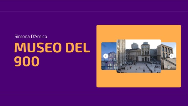 Museo del 900_Simona D'Amico