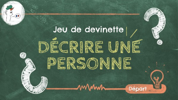 Décrire une personne (Tous ensemble 3, Lecon 2) | Genially