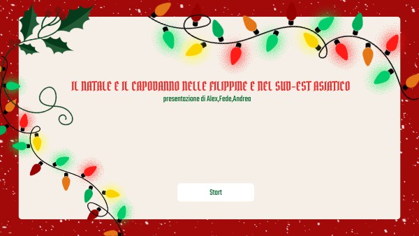 il natale e il capodanno nelle Filippine e nel sud-est Asiatico | Genially