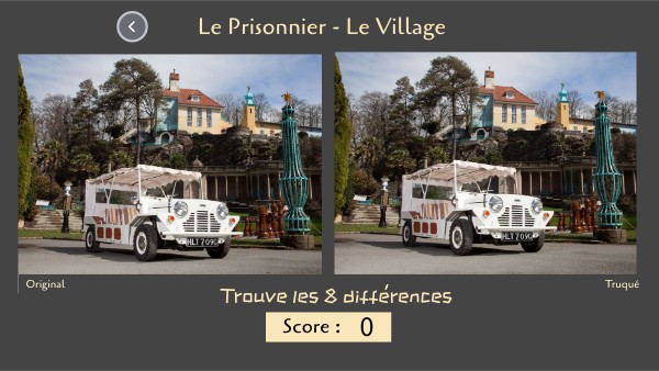 Le Prisonnier - jeu des différences
