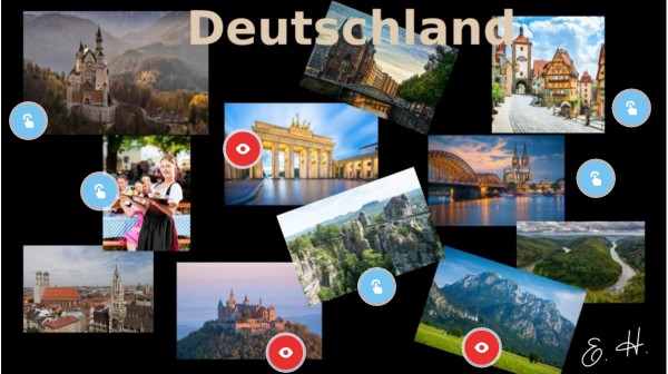 A) Interaktive Collage Deutschland