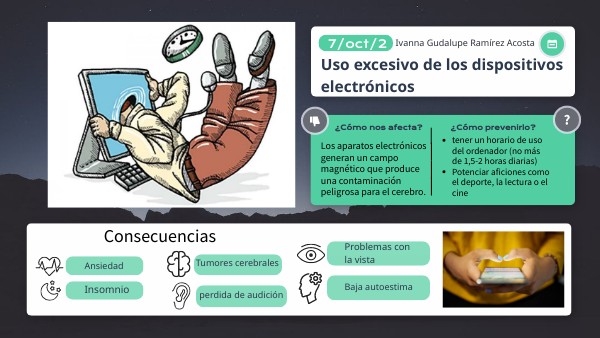 uso excesivo de tecnologia | Genially