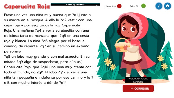 Caperucita Roja y la versión del lobo | Genially
