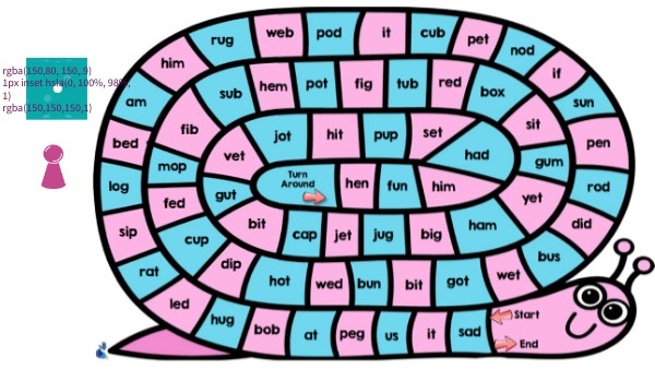 CVC reading_snail | Genially