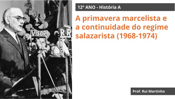 A primavera marcelista e a continuidade do regime salazarista