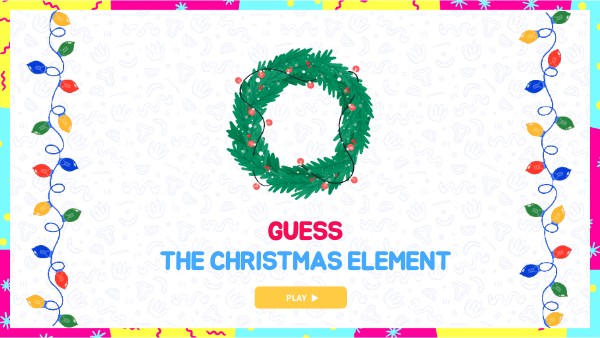Guess the Christmas element