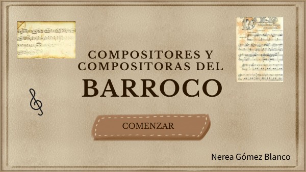 Compositores del barroco