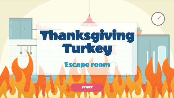 Thanksgiving Turkey ESCAPE