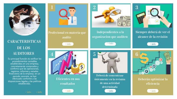 CARACTERISTICAS DEL AUDITOR | Genially