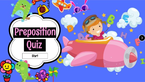 Preposition Quiz