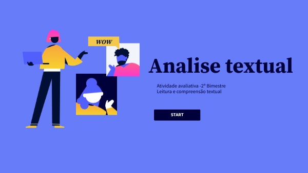 Analise Textual | Genially