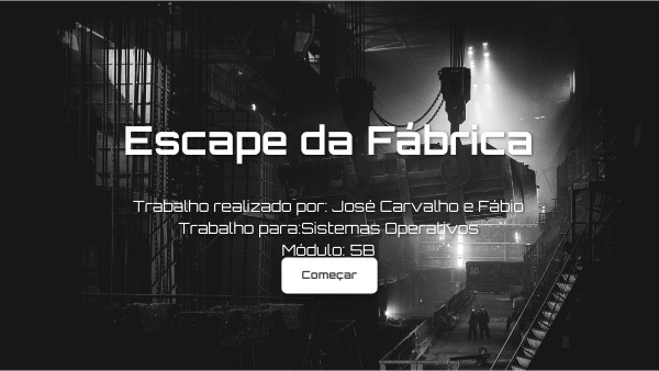 ESCAPE GAME FACTORY José Fábio