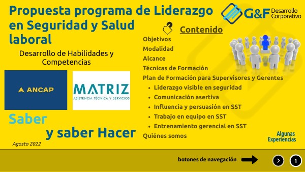 Programa de Liderazgo Matriz