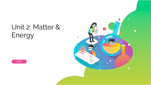 Unit 2 Matter and Energy